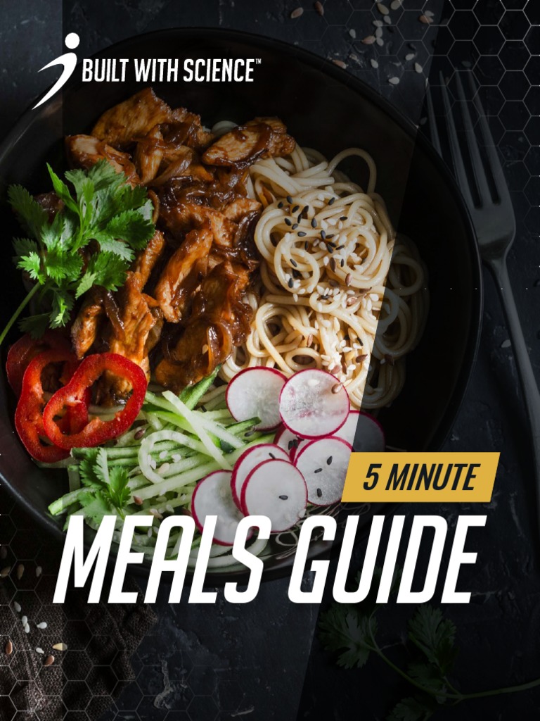 BWS 5min Meal Guide (Fat Loss) | PDF | Cooking | Yogurt