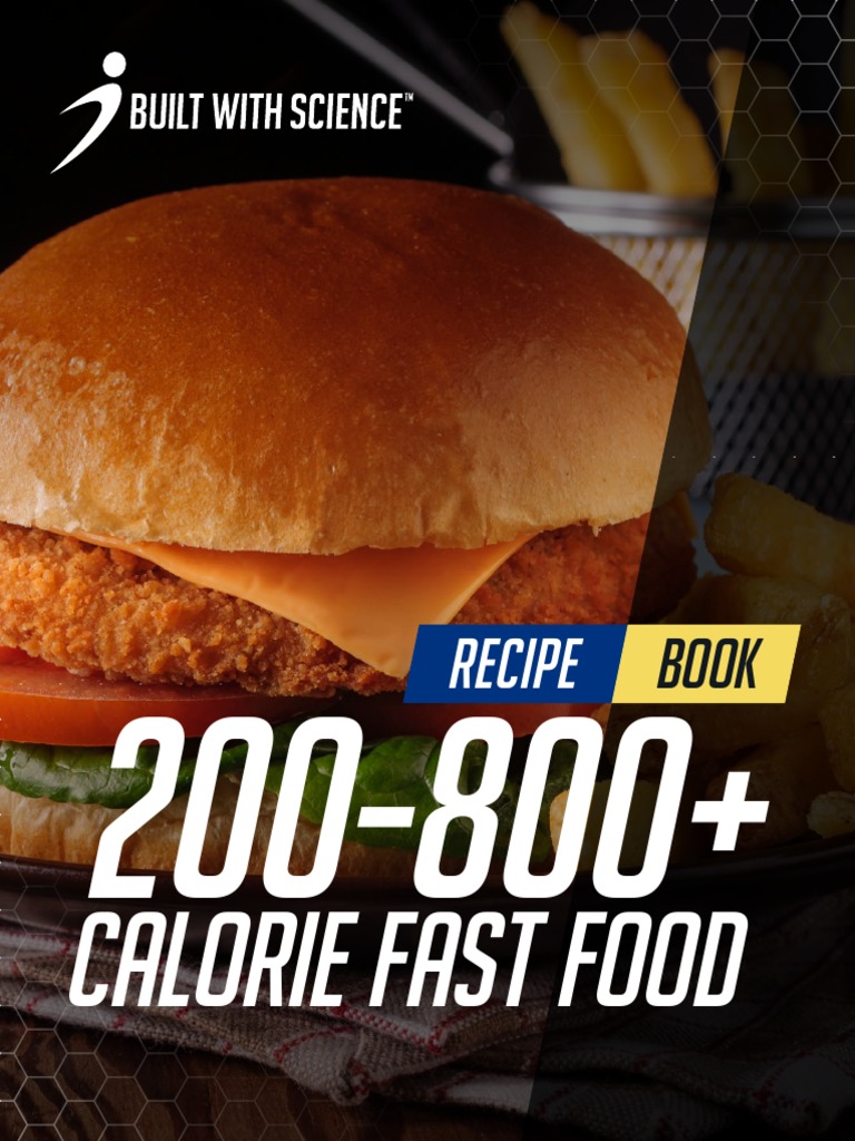 BWS Recipe Book_200-800+ Calorie Fast Food | PDF | Meal | Burrito