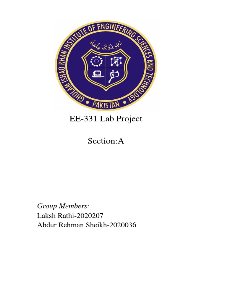 EE-331 Lab Report | PDF | Operational Amplifier | Amplifier