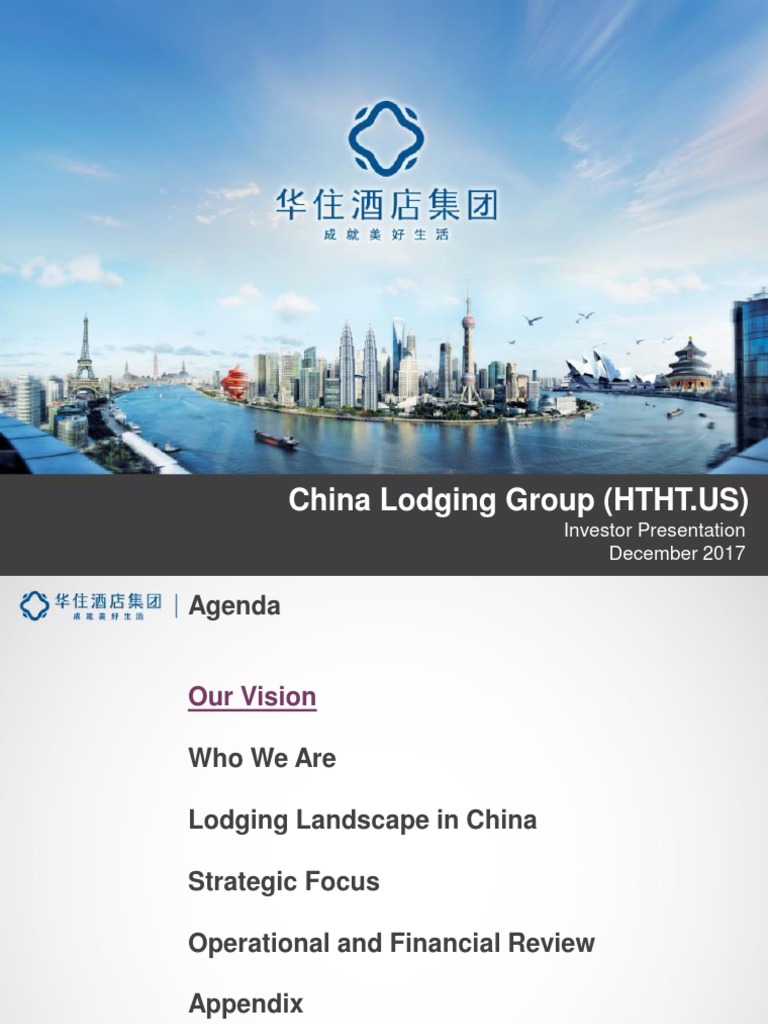 HTHT Investor Presentation 201712 W | PDF