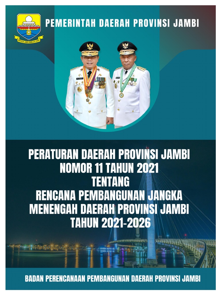 RPJMD Prov 2021 2026 | PDF | Bisnis