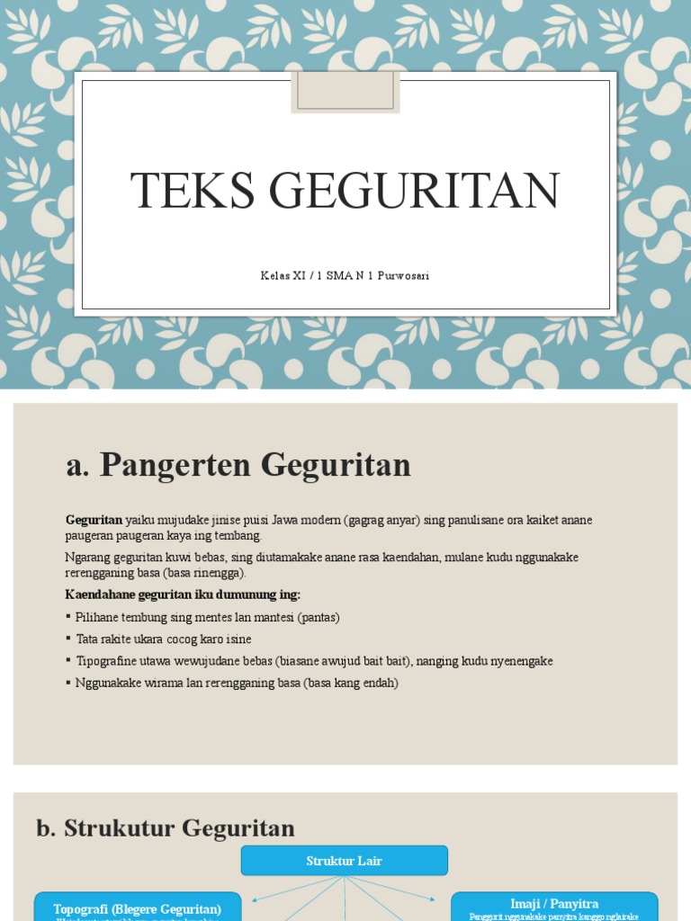 Teks Geguritan | PDF