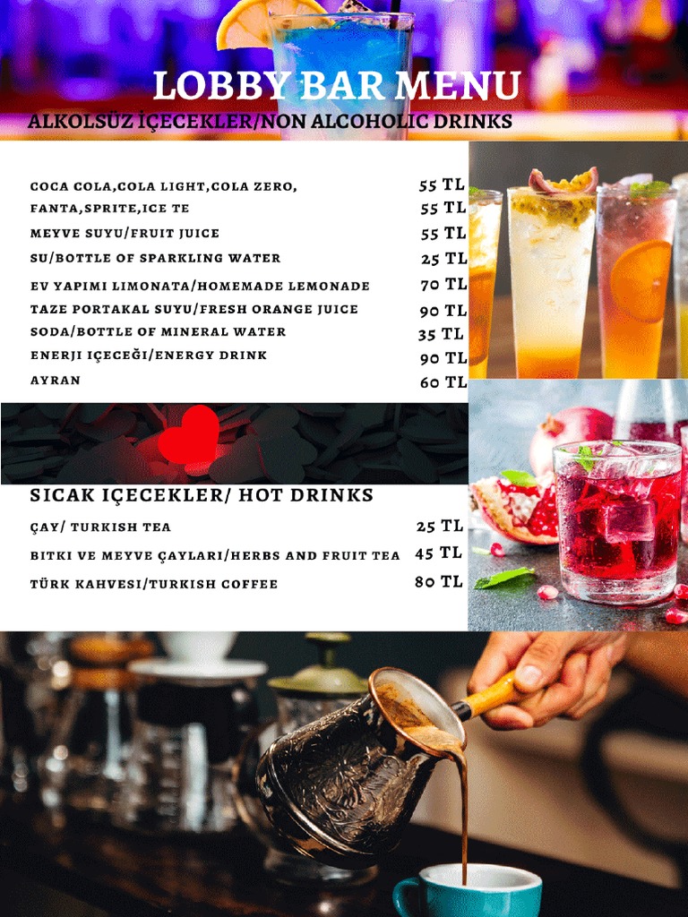 GMH Drinks Menu | PDF