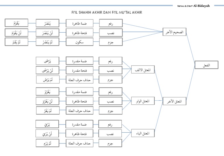 Fiil Shahih Dan Fiil Mu'tal 02 | PDF
