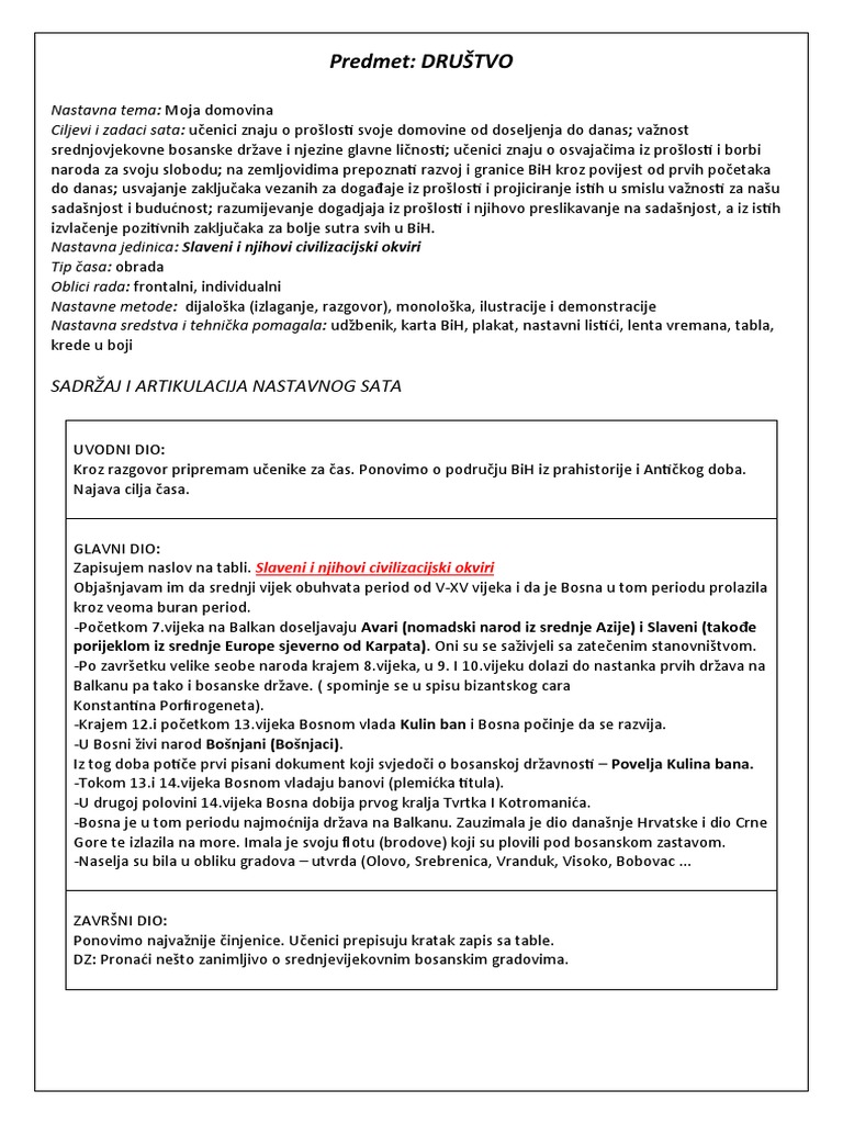 8 Slaveni I Njihovi Civilizacijski Okviri | PDF