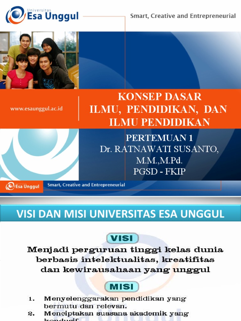 UEU PEPEPEPEPengantar Ilmu Pendidikan Pertemuan | PDF