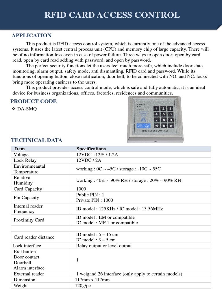 Door Access | PDF | Access Control | Personal Identification Number