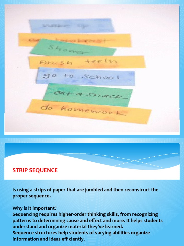 Strip sequence. | PDF