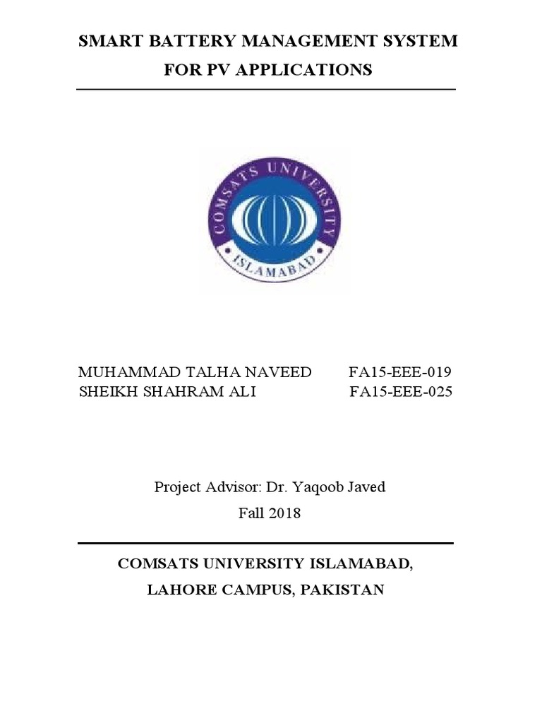 Final Report | PDF | Photovoltaics | Photovoltaic System