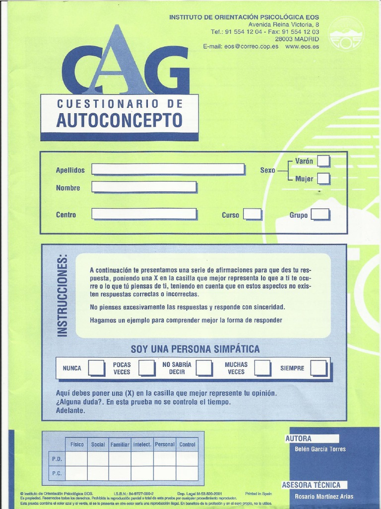 Test de Cag | PDF