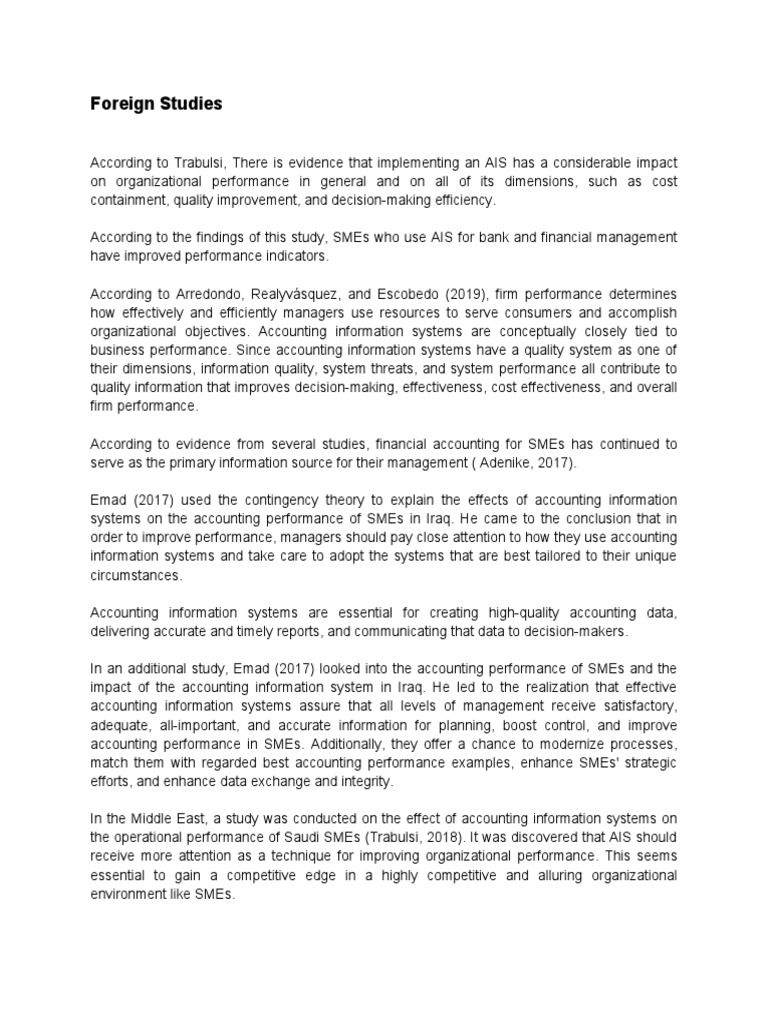 RRL 2023 | PDF | Information System | Accounting