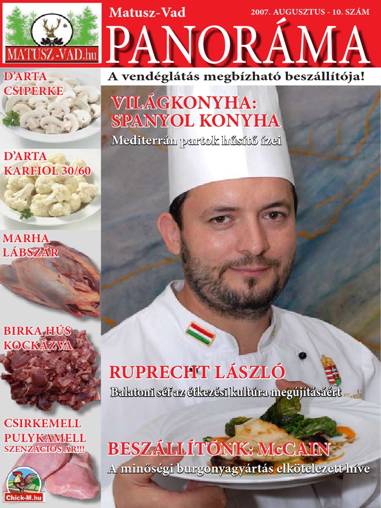 Matusz Vad - Panoráma magazin 2007 augusztus | PDF