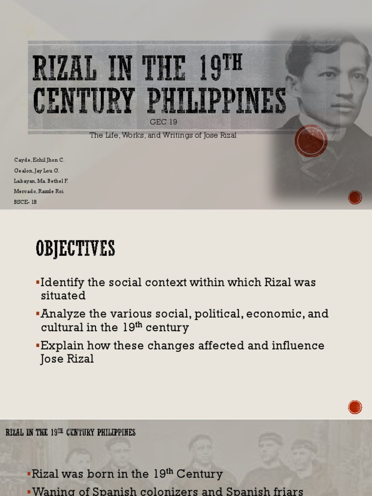 Rizal in The 19th Century Philippines 22 | PDF | Philippines