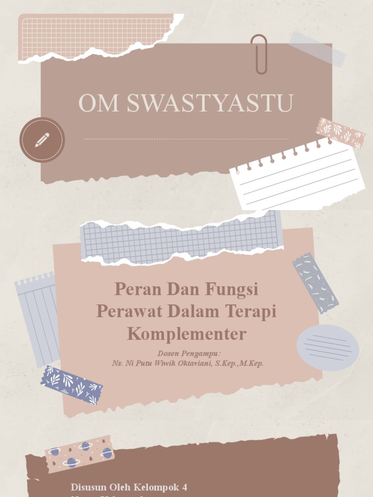 Peran Dan Fungsi Perawat Dalam Terapi Komplementer | PDF | Kesehatan Holistik | Sains & Matematika