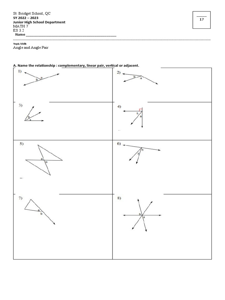 Enrichment-Sheet 3.1 | PDF