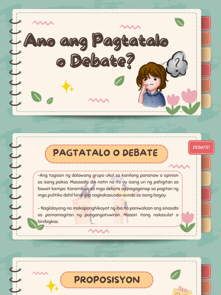 Debate Presentasyon | PDF