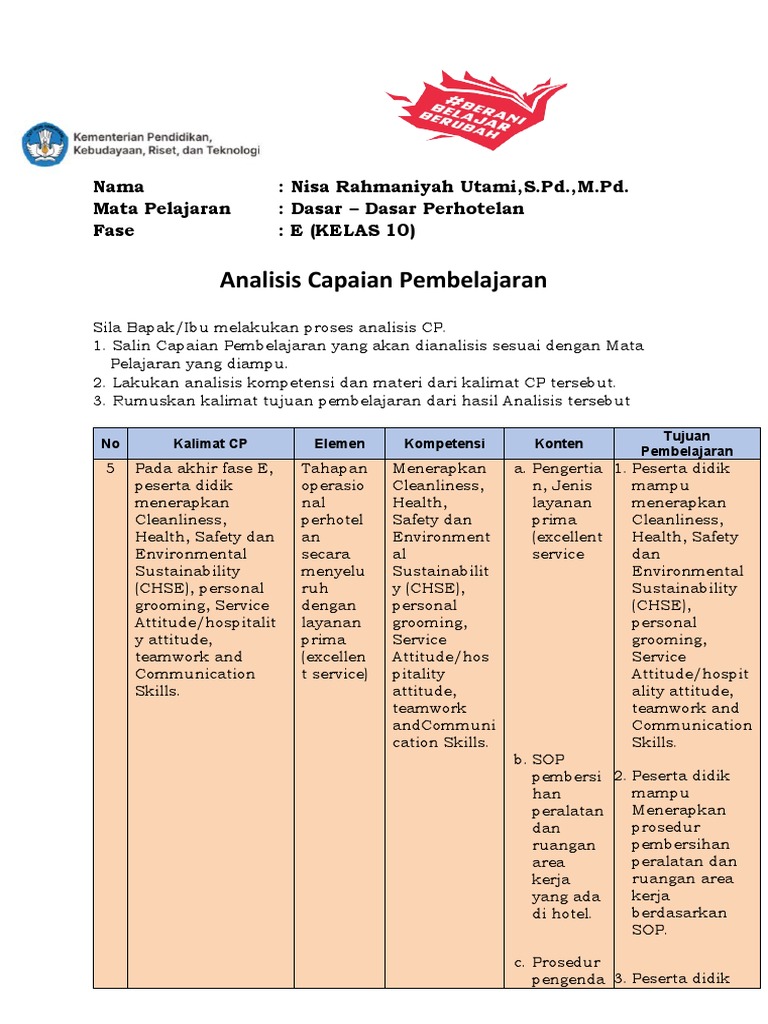 1. Format Analisis Cp | PDF
