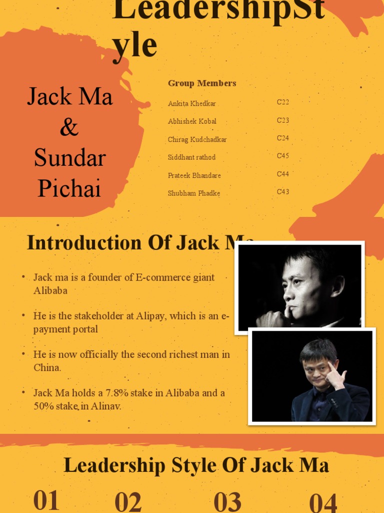 PG PPT Jack Ma | PDF