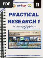 Practical Research 1 - Quarter 1 - Module 2 - Qualitative Research and ...