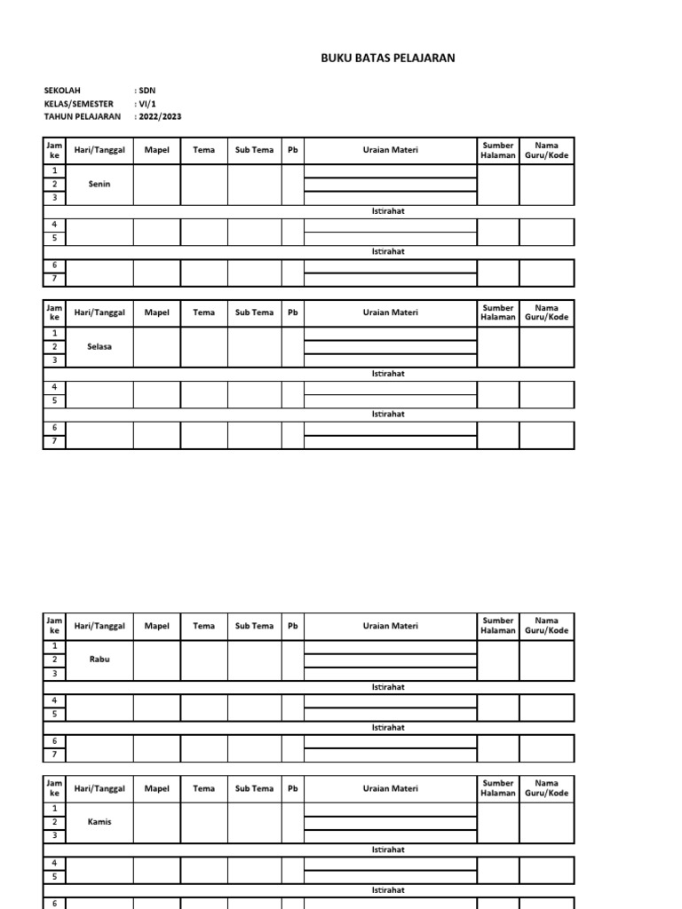 File Buku Batas | PDF