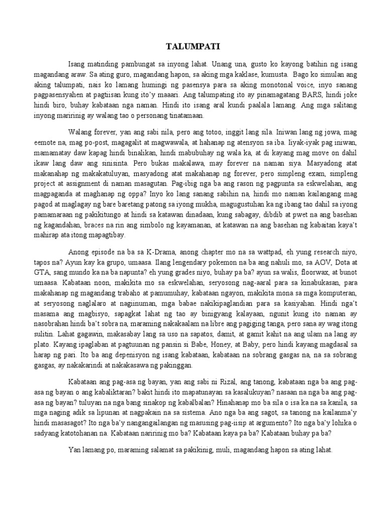TALUMPATI | PDF