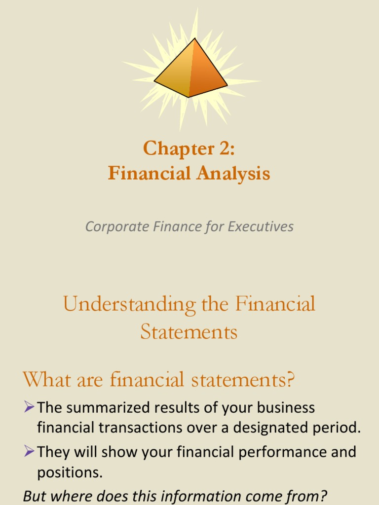 Chap 2 Financial Analysis | PDF | Equity (Finance) | Balance Sheet