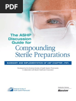 USP 797: Sterile Compounding Standards | PDF | Nature