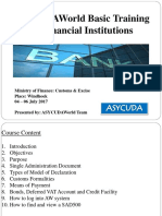 Single Administrative Document (SAD) (SAD) : User'S Manual | PDF ...