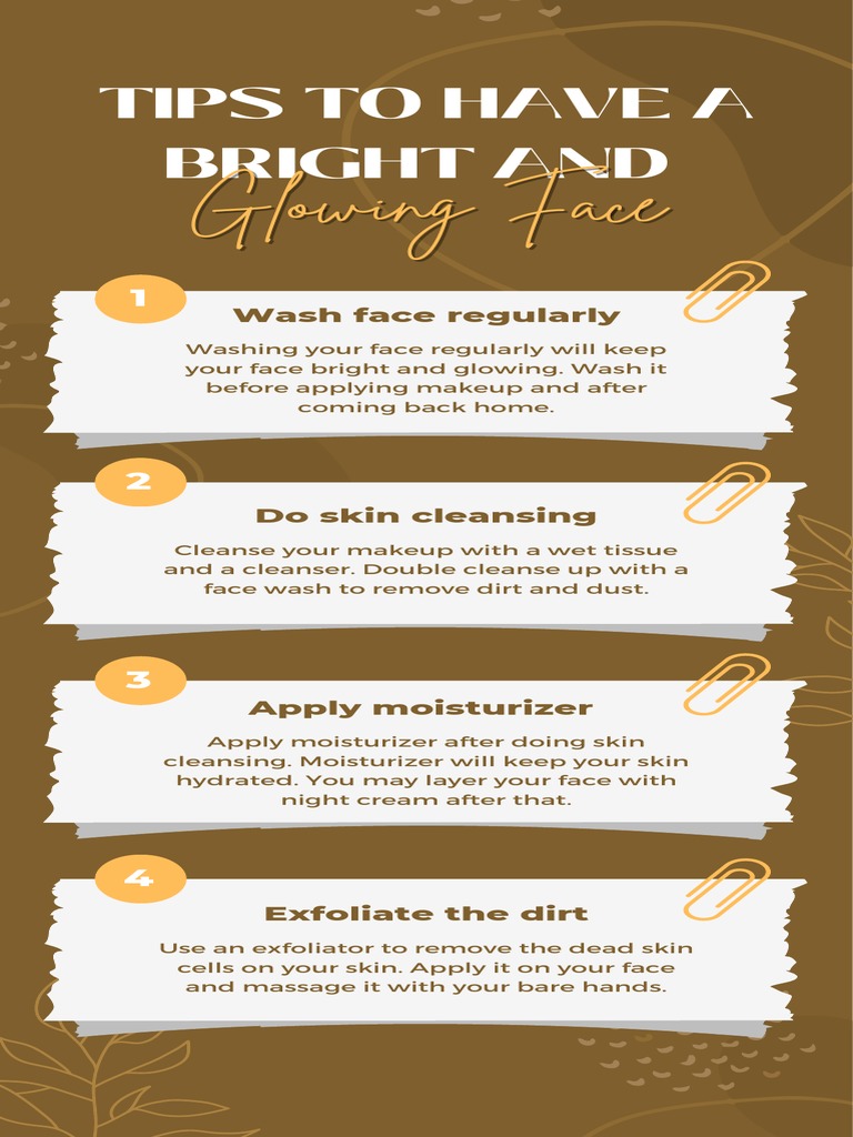 Beige White Creative Beauty Infographic | PDF