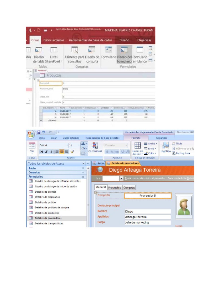 Ejemplos de Formularios | PDF