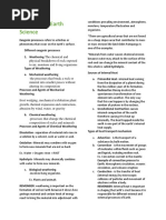 Earth Materials and Processes | PDF | Rock (Geology) | Plate Tectonics