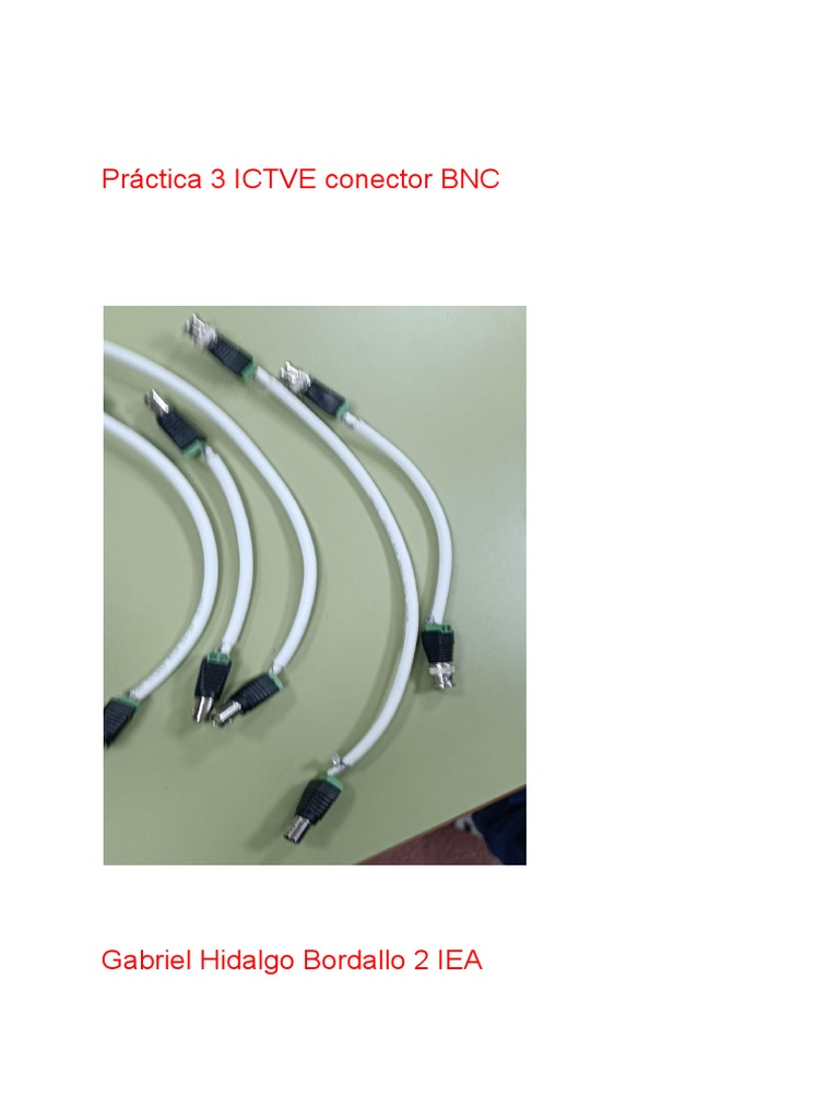 Conector BNC | PDF