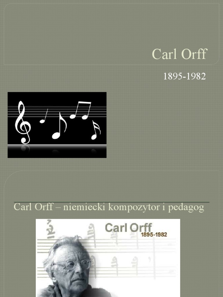 Carl Orff | PDF