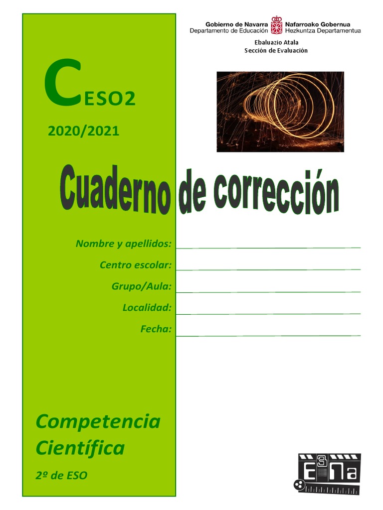 Eso2 Competencia Cientifica 20 21 Cast Cc Análisis Pdf Hirviendo