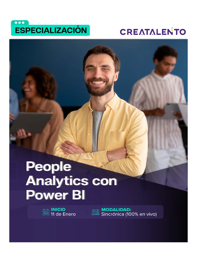 Brochure Power Bi | PDF | Gestión de recursos humanos | Gestión del talento