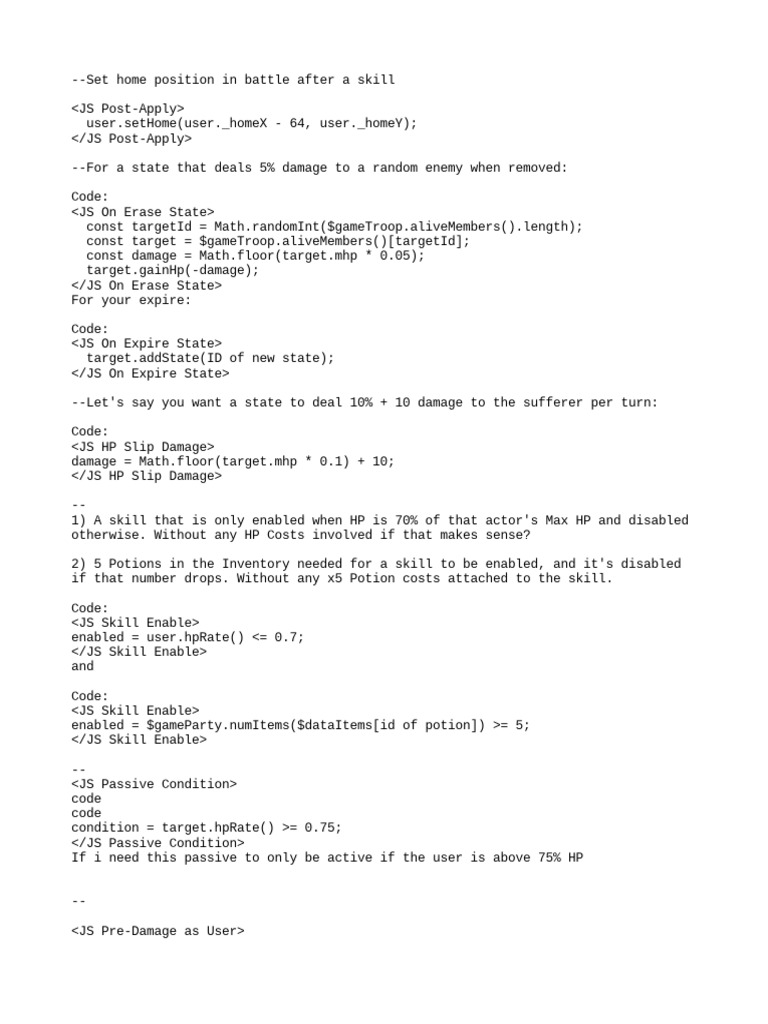 JS Codes | PDF | Software | Computer Science