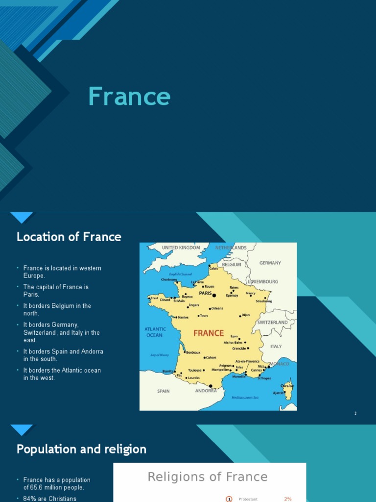 Overview of France: Culture and Population | PDF | Travel