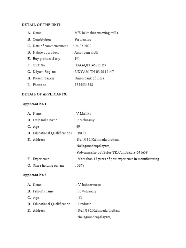 Company Details | PDF | Textiles | Procurement