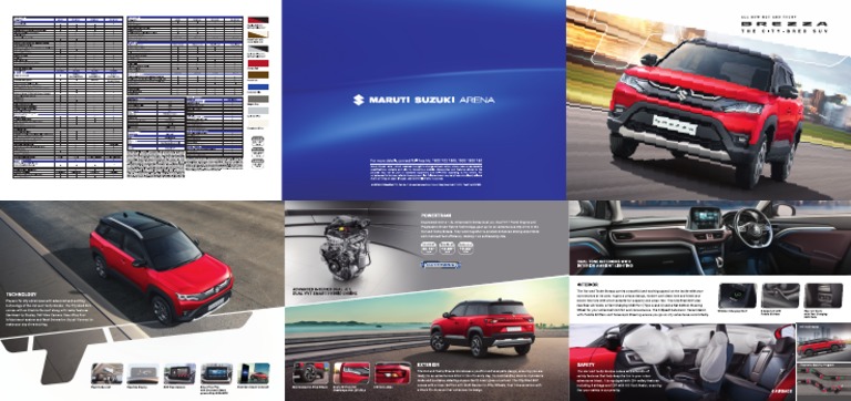 2022 Maruti Brezza Brochure | PDF