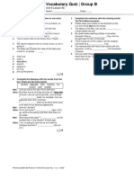 High Note 4 Cumulative Tests | PDF | English Language | Teachers