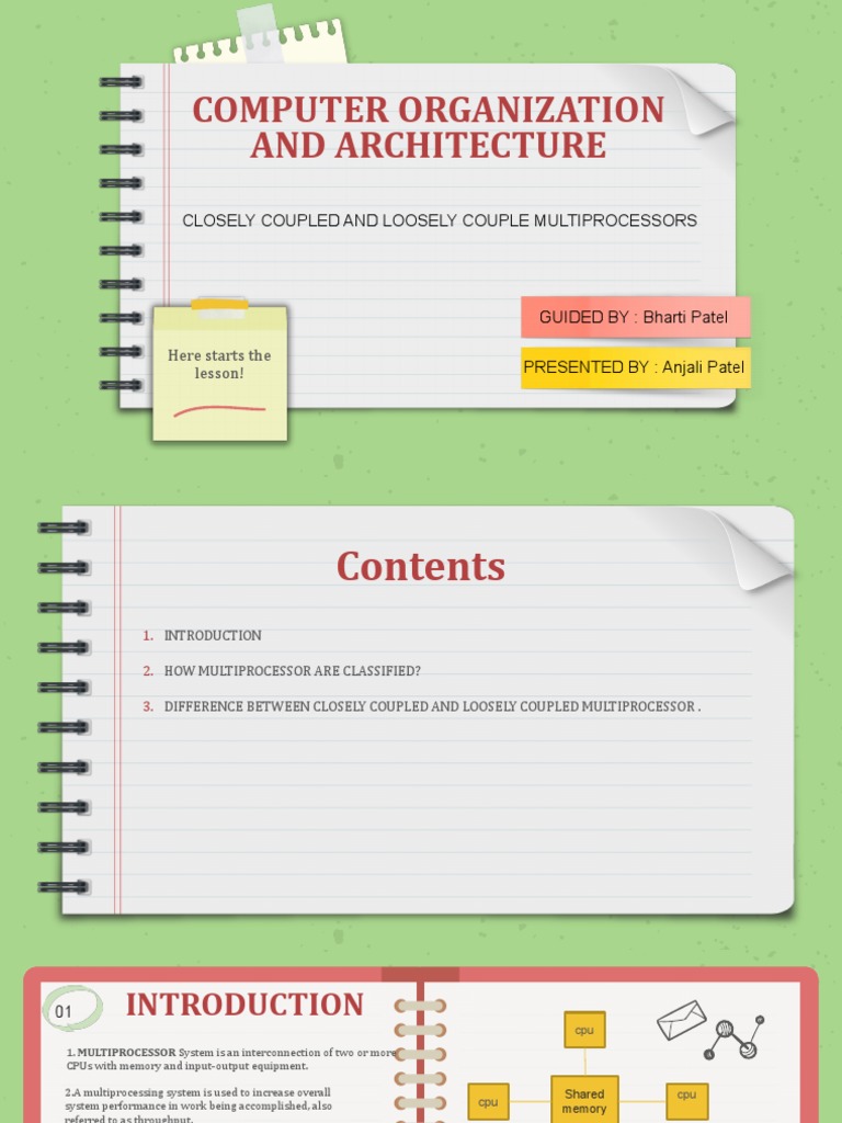 Closely vs Loosely Coupled Multiprocessors | PDF | Central Processing Unit | Office Equipment