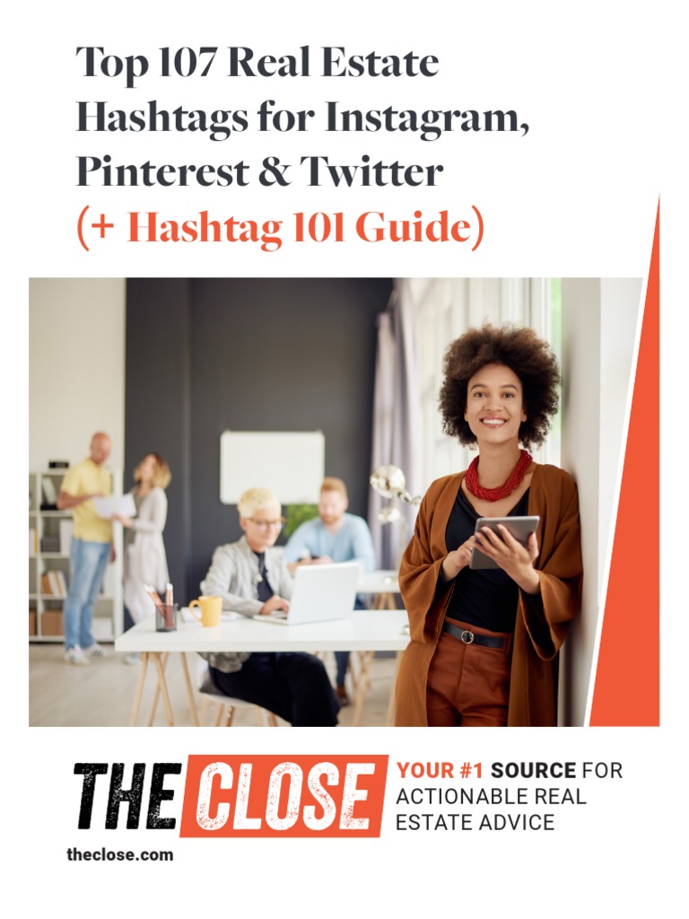 Top 107 Real Estate Hashtags Guide | PDF | Hashtag | Social Media