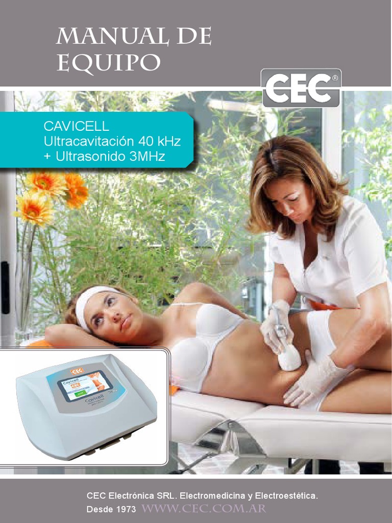 Cavicell CEC Manual 2.9 | Descargar gratis PDF | Enchufes y tomas de corriente alterna | Ultrasonido