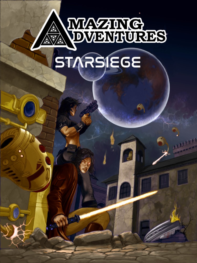 Amazing Adventures Starsiege TLG75021 | PDF | Science Fiction | Dragon