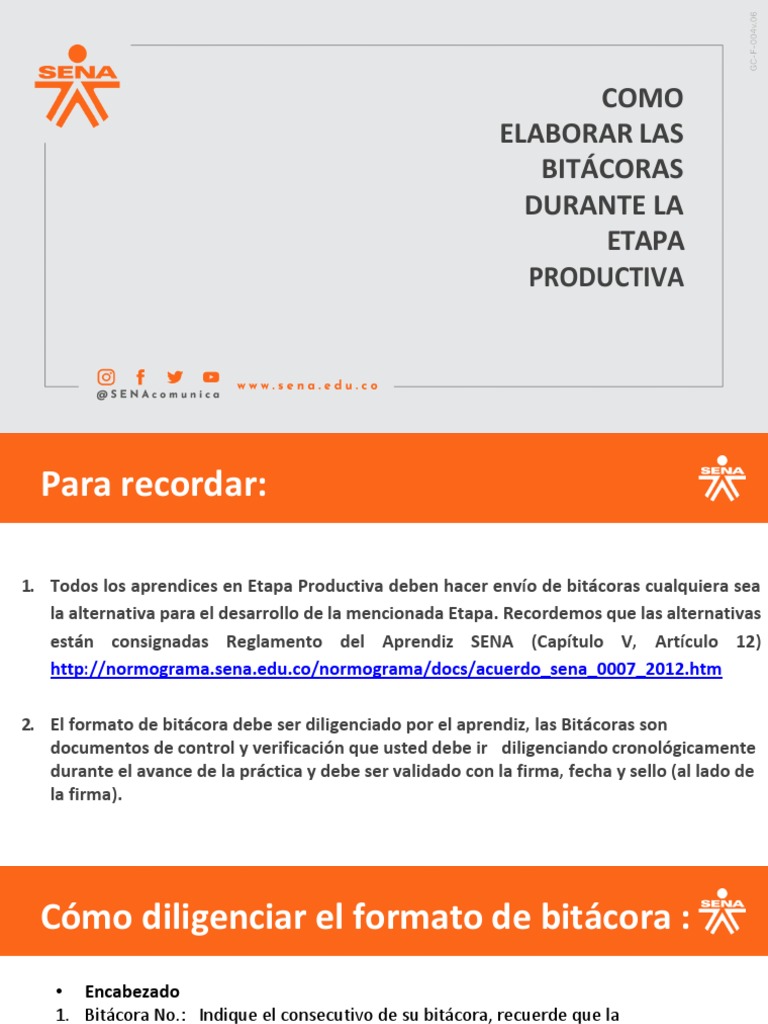 Instructivo Bitácoras | PDF | Blog