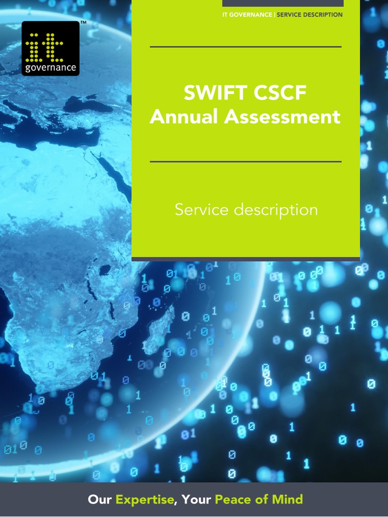 Swift Cscf Annual Assessment Service Pdf