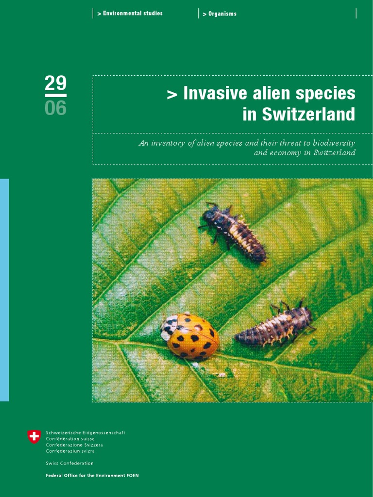 Invasive Alien Speciesinswitzerlandaninventoryofalienspeciesandt | PDF ...