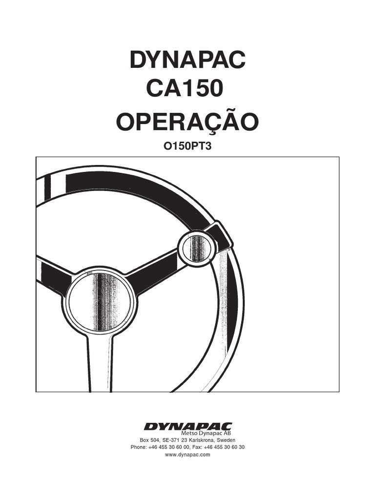 Operação CA150 | PDF | Motores | Freio