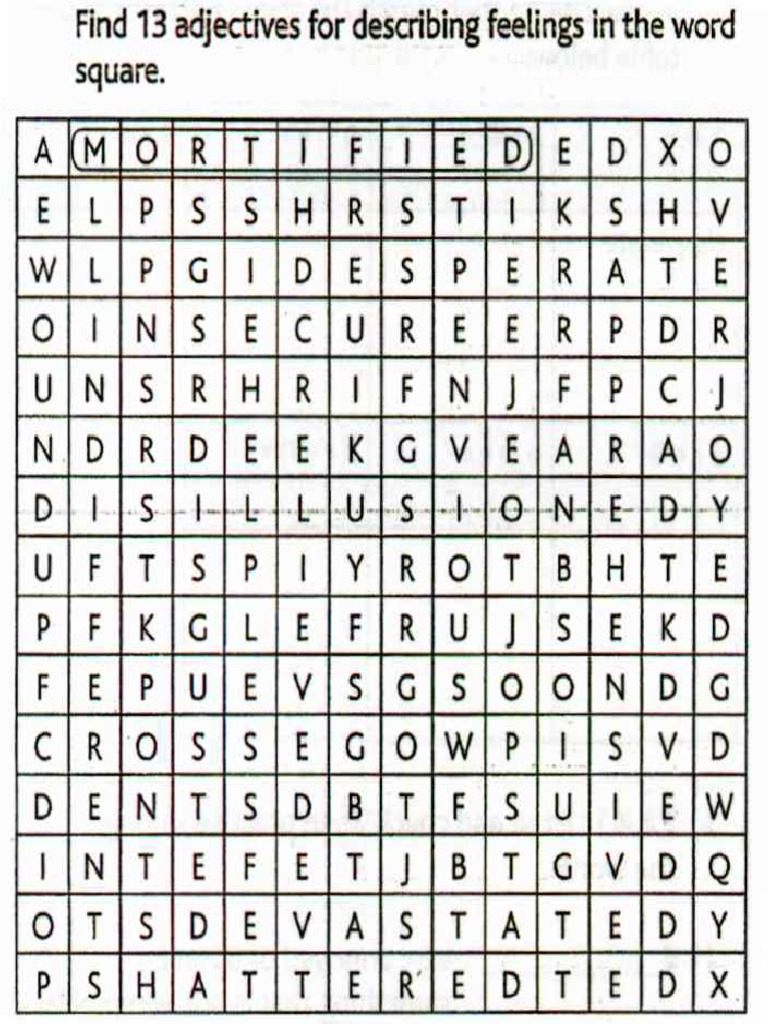 Emotions - Grid | PDF