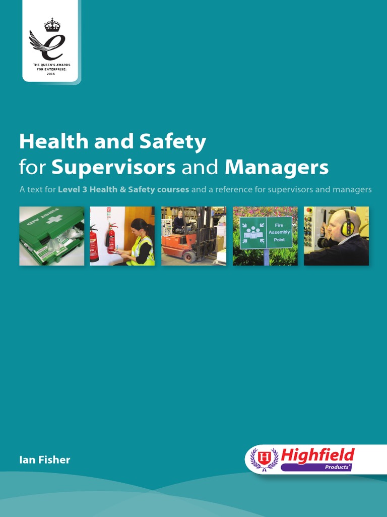 Health and Safety For Supervisors (Level 3) | PDF | Occupational Safety ...